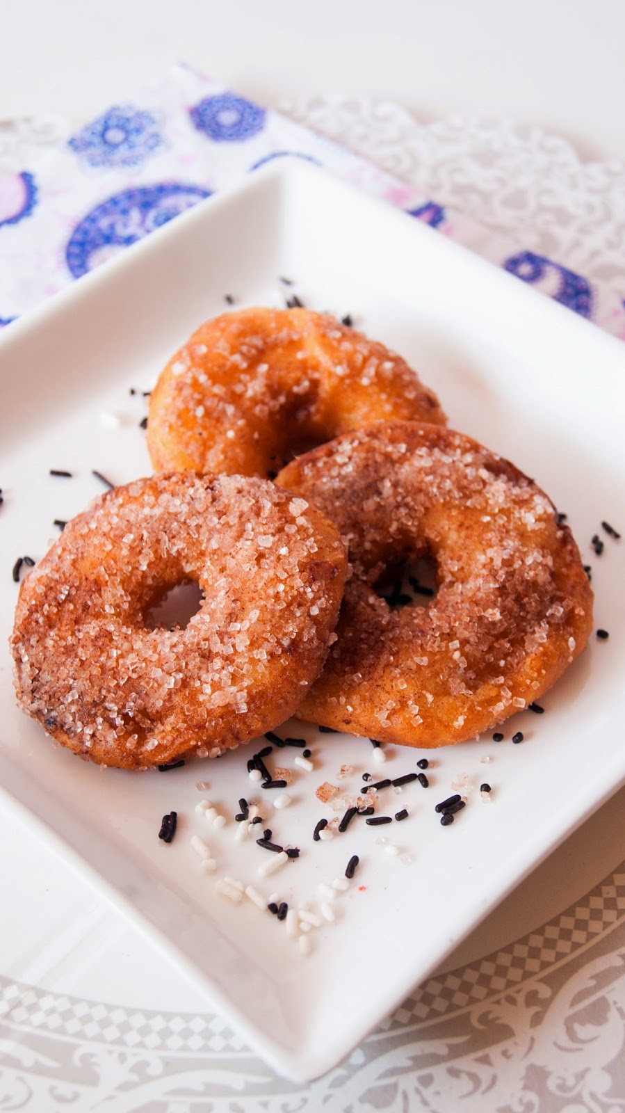 Always Hungry: Apple beignets with cinnamon sugar