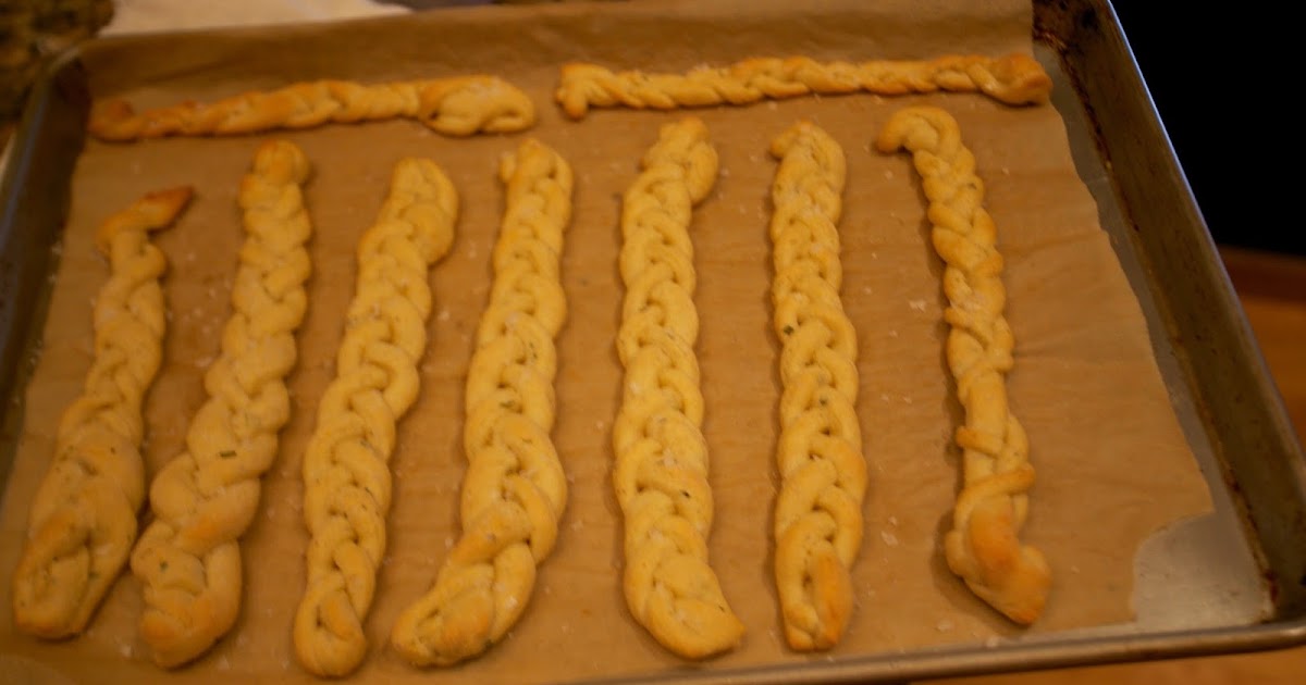 Braided Herb Breadsticks