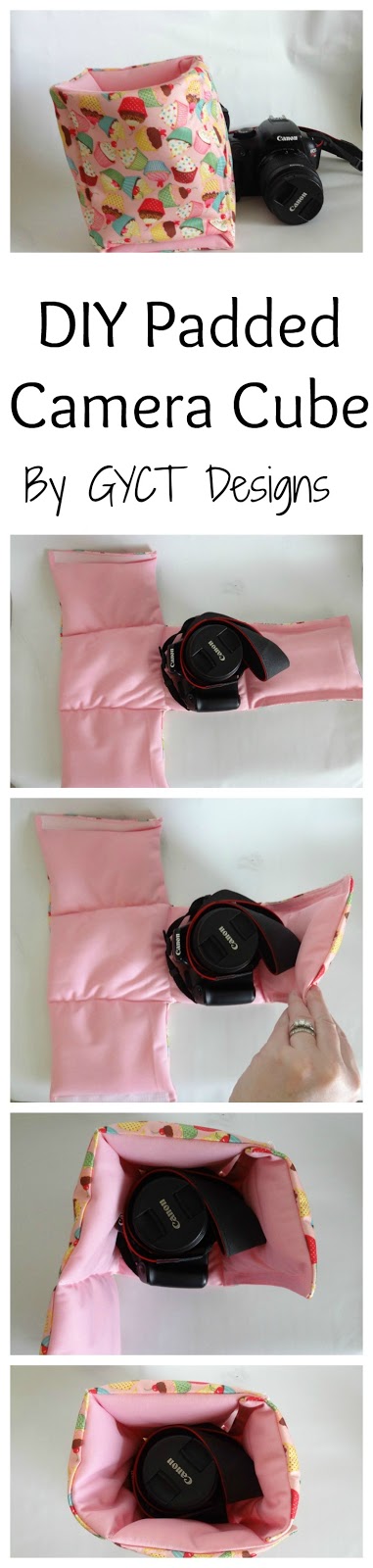 DIY Padded Camera Cube | Sew Simple Home