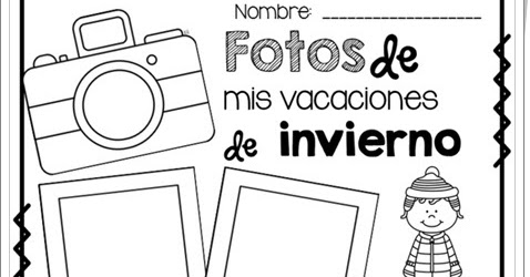Recursos didácticos para imprimir, ver, leer: "Fotos de mis vacaciones ...