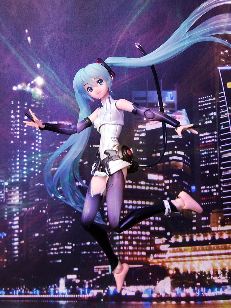 world of klaymore: figma Miku Append