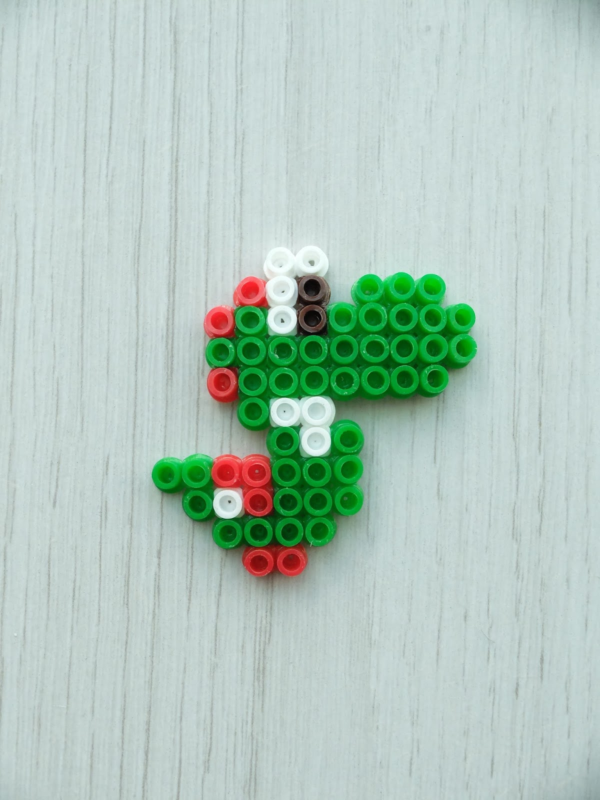 Pyssla Ideas: Baby Yoshi