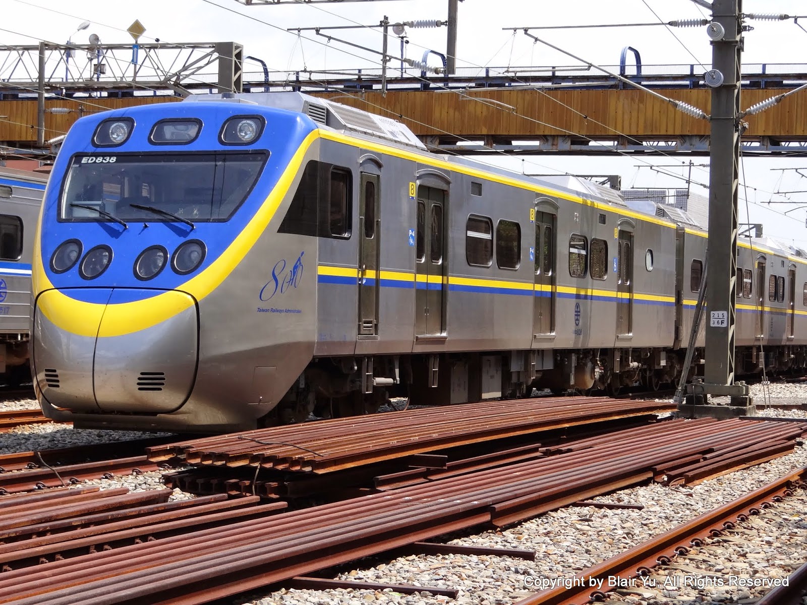 Blair's 鐵道攝影: EMU838電聯車 / TRA EMU838 Electric Multiple Unit