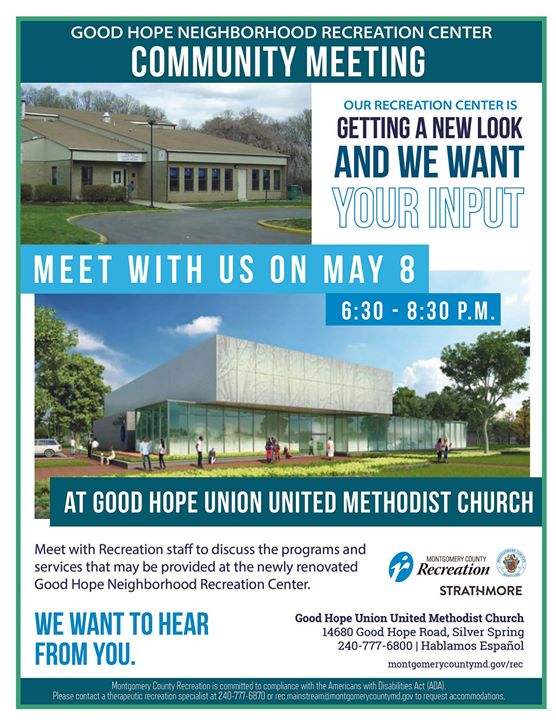 Montgomery County Updates: Montgomery County Department of Recreation ...