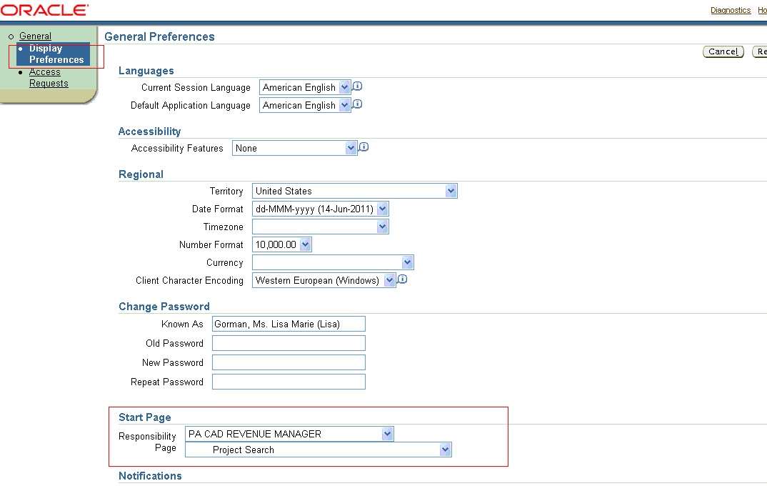Anil S Oracle Application Framework Blog Bypassing Oracle Home Page