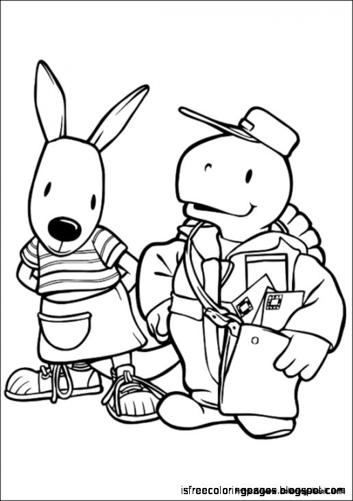 Forest Friends Coloring Pages