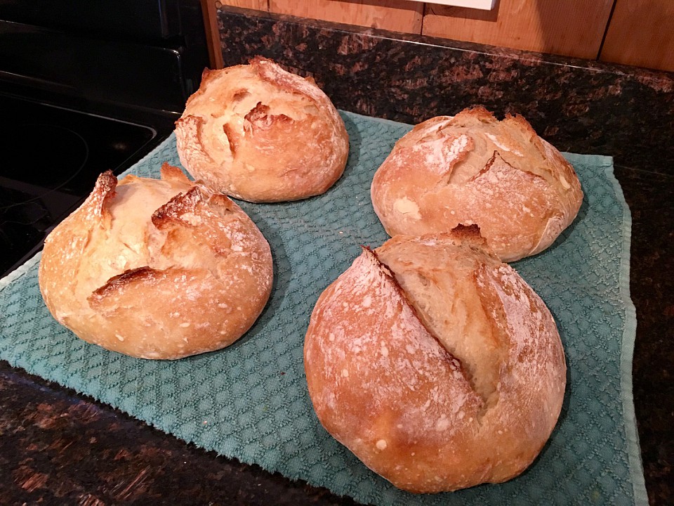 the corner of broken and blessed: baking bread, breaking bread