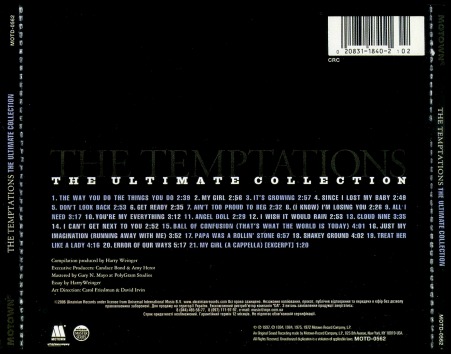 cecilioperlan2: The Temptations 2006 - The Ultimate Collection
