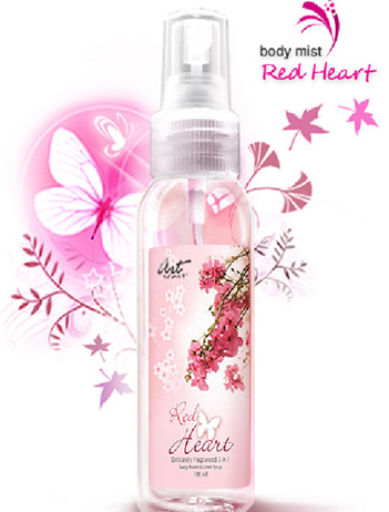 Parfum Artscent: Gambar Produk" Body Mist