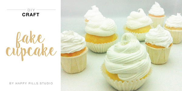 Happy Pills Studio: DIY Fake Cupcake