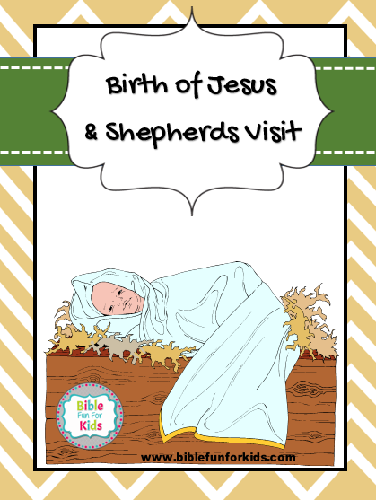 Bible Fun For Kids: Birth of Jesus