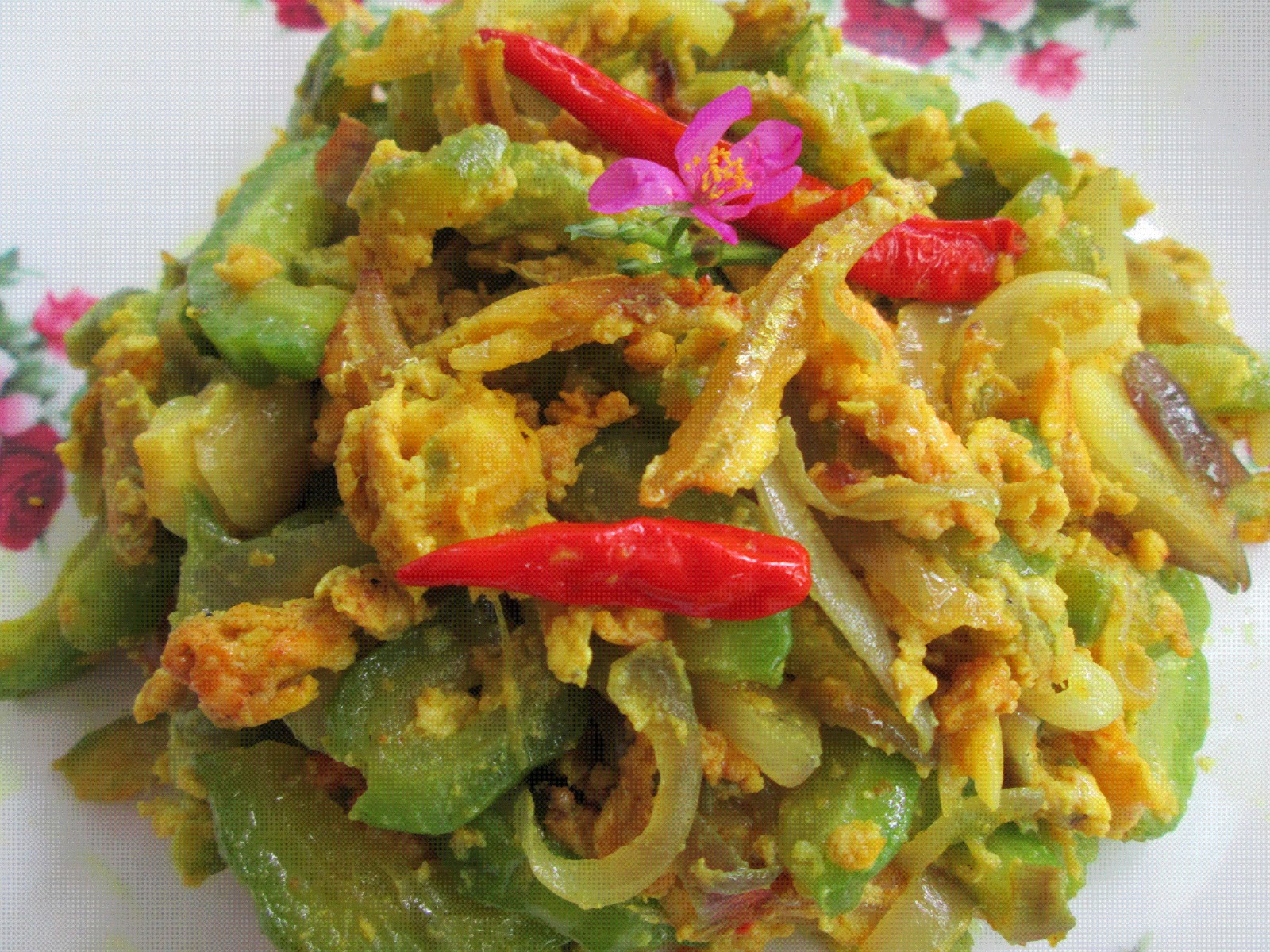 Peria Goreng Tepung Azie Kitchen - Mr Cleine