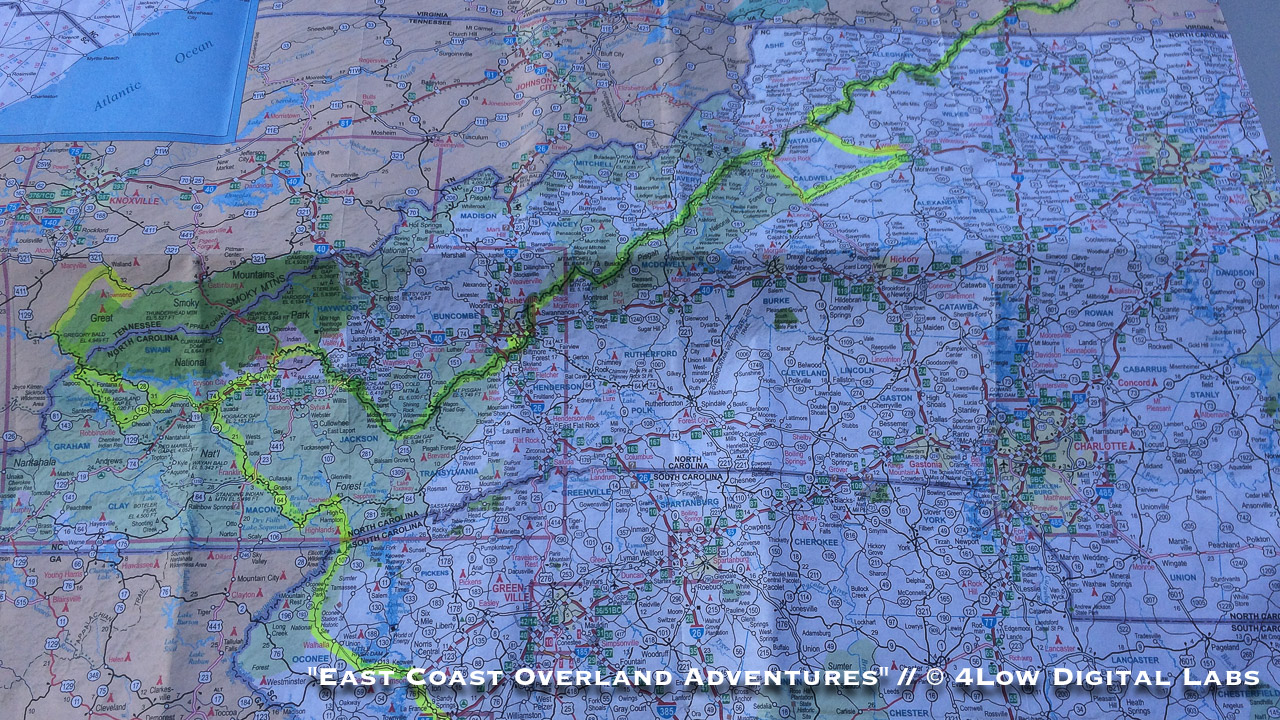 Let’s talk maps… The paper kind. – East Coast Overland Adventures