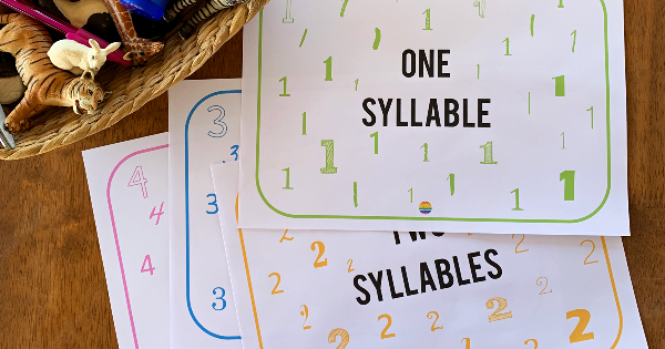 LEARNING TO COUNT SYLLABLES | you clever monkey