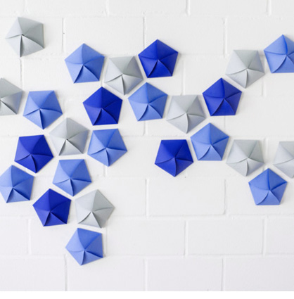 How To Make Pentagon Advent Paper Calendar | Paper Origami Guide