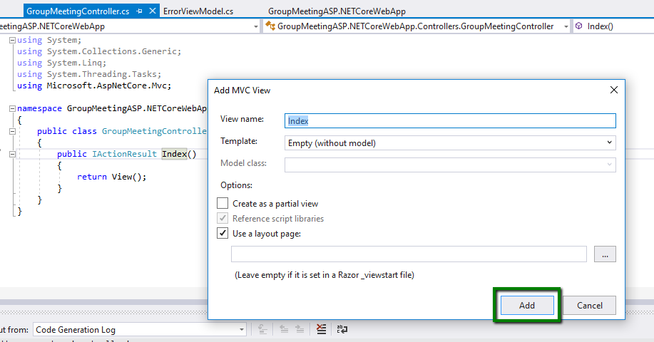 CRUD Operation In ASP.NET Core 2.0 With Razor Pages Using ADO.NET ... CRUD Operation In ASP.NET Core 2.0 With Razor Pages Using ADO.NET ...
