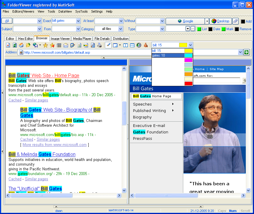 ONE TOUCH IPOD SOFTWARES AND WINDOWS APPLICATIONS: Google Desktop