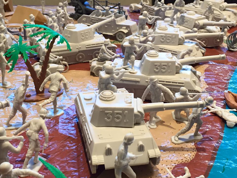 Calvin's Canadian Cave of Coolness: Desert Fox Play Set From Marx