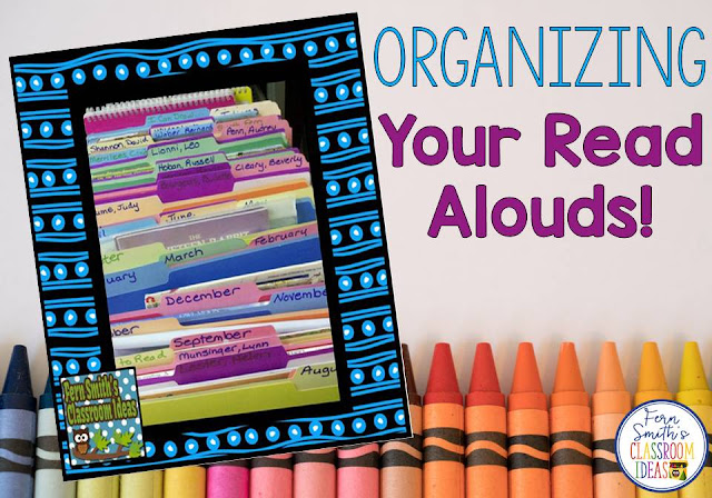 Organization ~ Read Alouds By Month & Author! - Fern Smith's Classroom ...