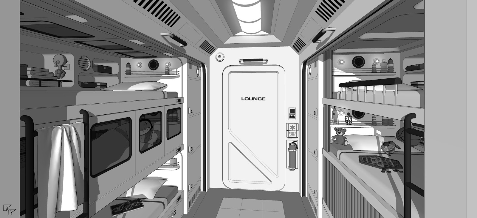 Yet Another Traveller Blog: Hammer Class Passenger Variant with Steerage