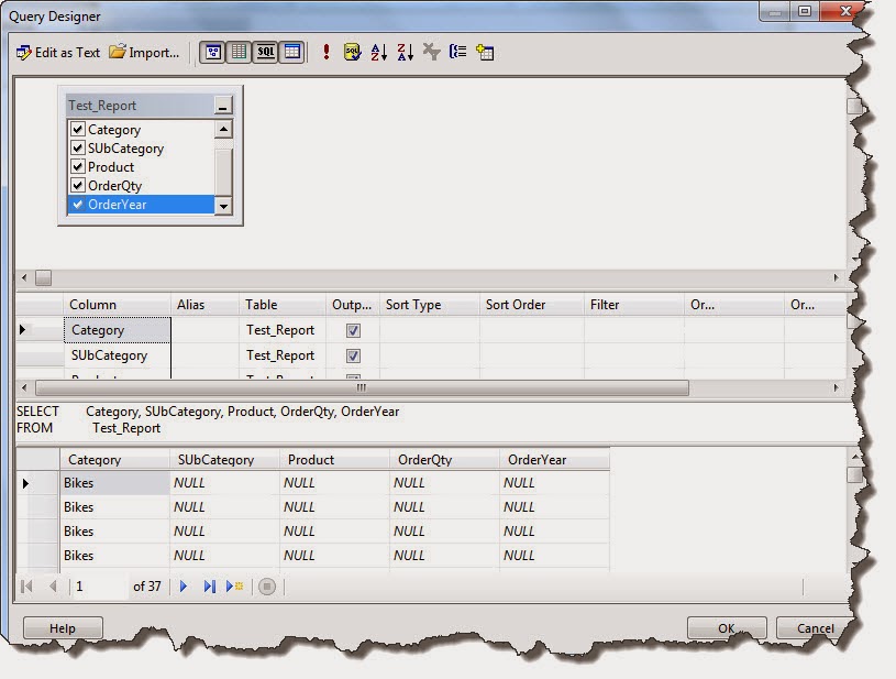 Msbi And Sql Server Interview Questions How To Hide Null Values From