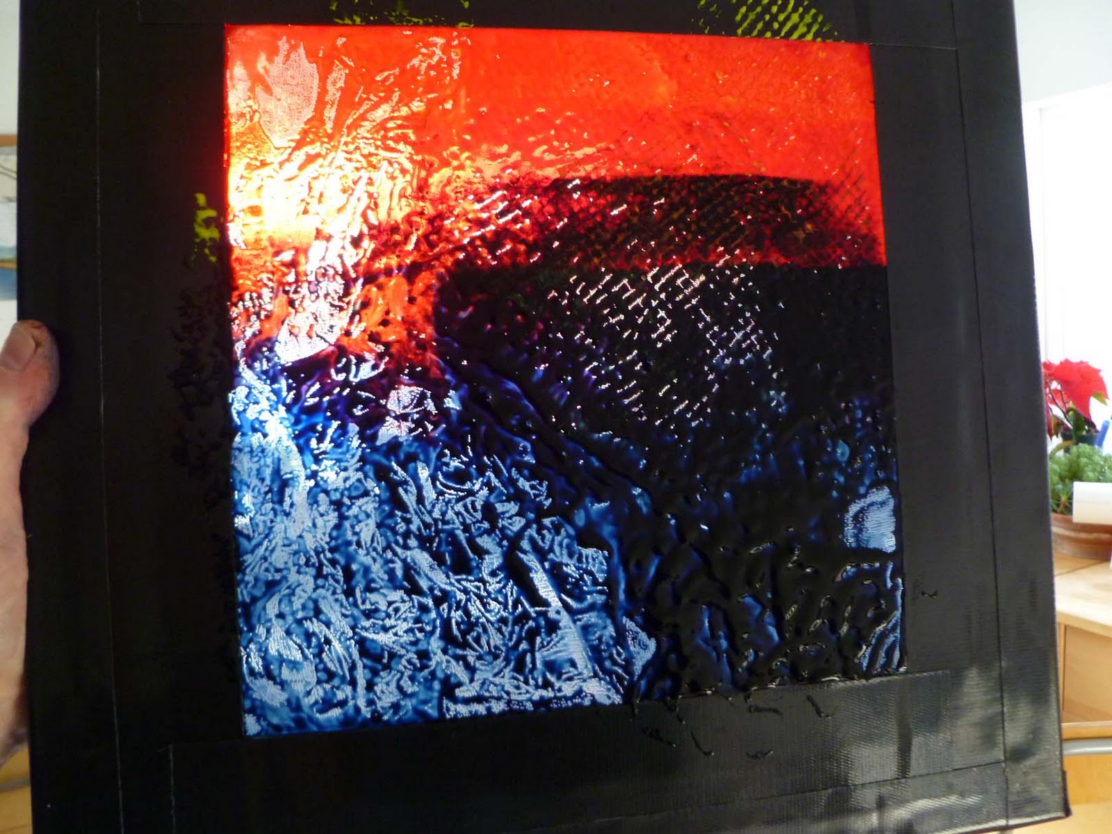 sew sew art: Deconstructed screen printing