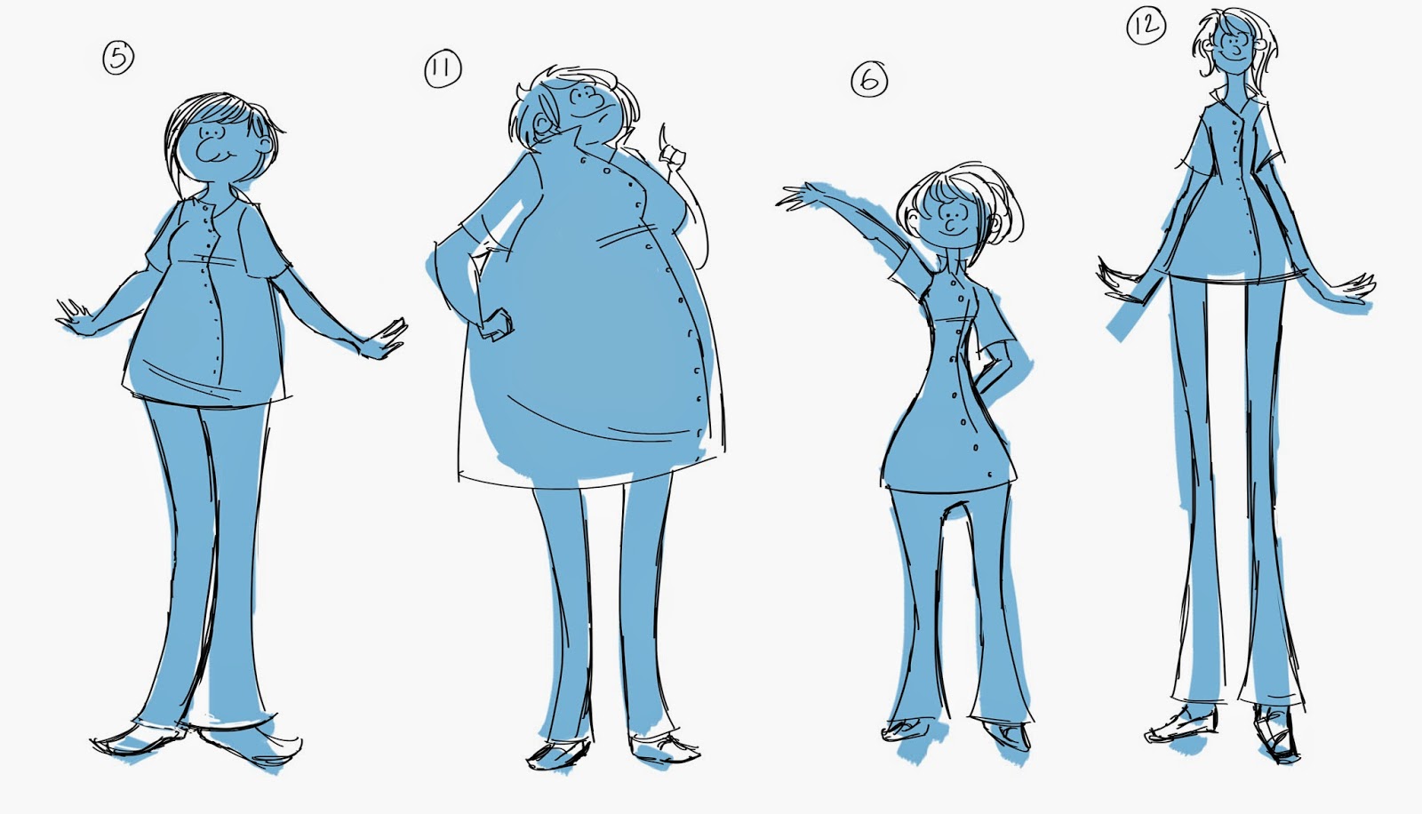 Animation Blog: [YEAR 2] Bubbly Hair Dresser -Character Design-