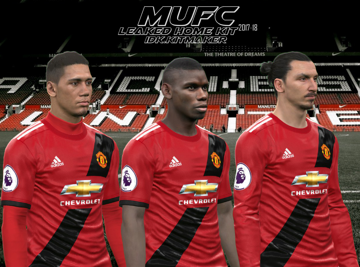 PES 2017 Kit Manchester United 17/18 - Pes Evolution HD