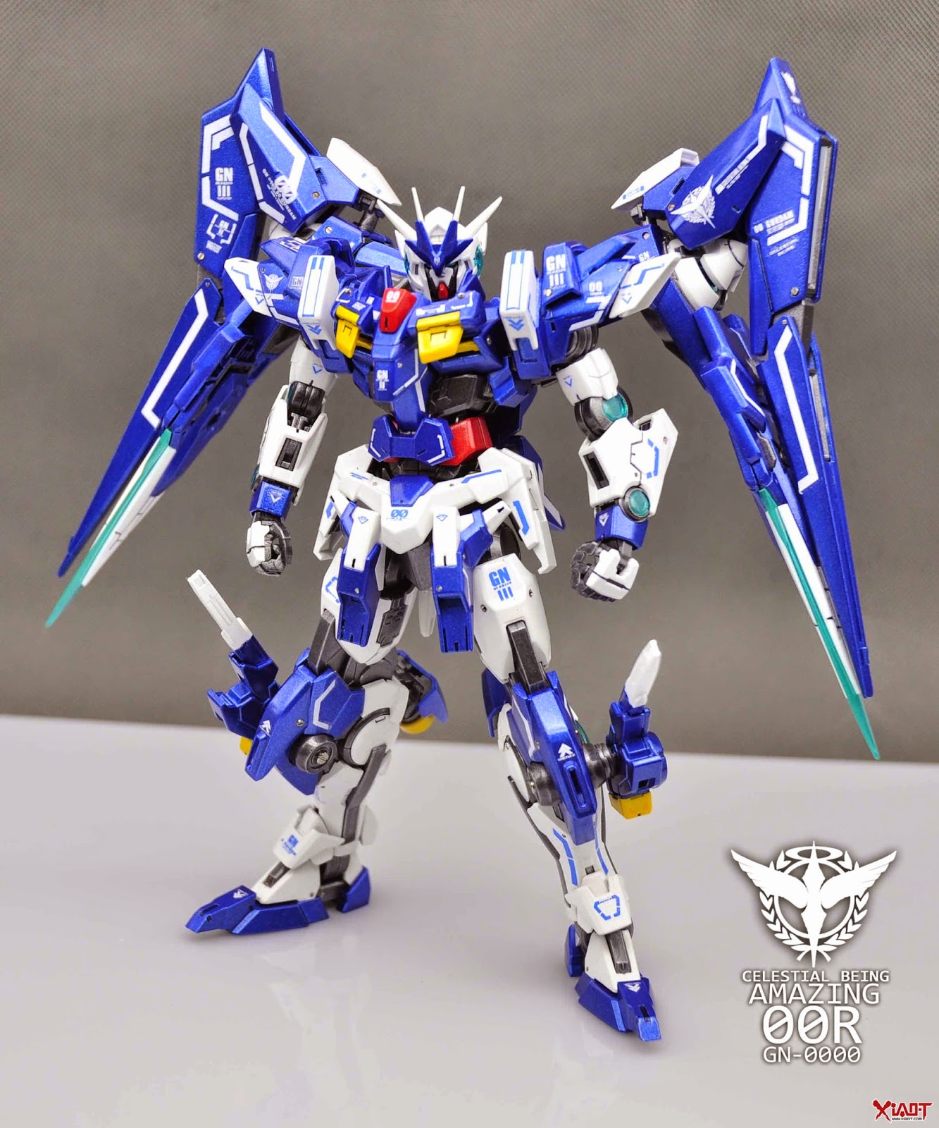 GUNDAM GUY: 1/100 Amazing 00 Raiser - Custom Build