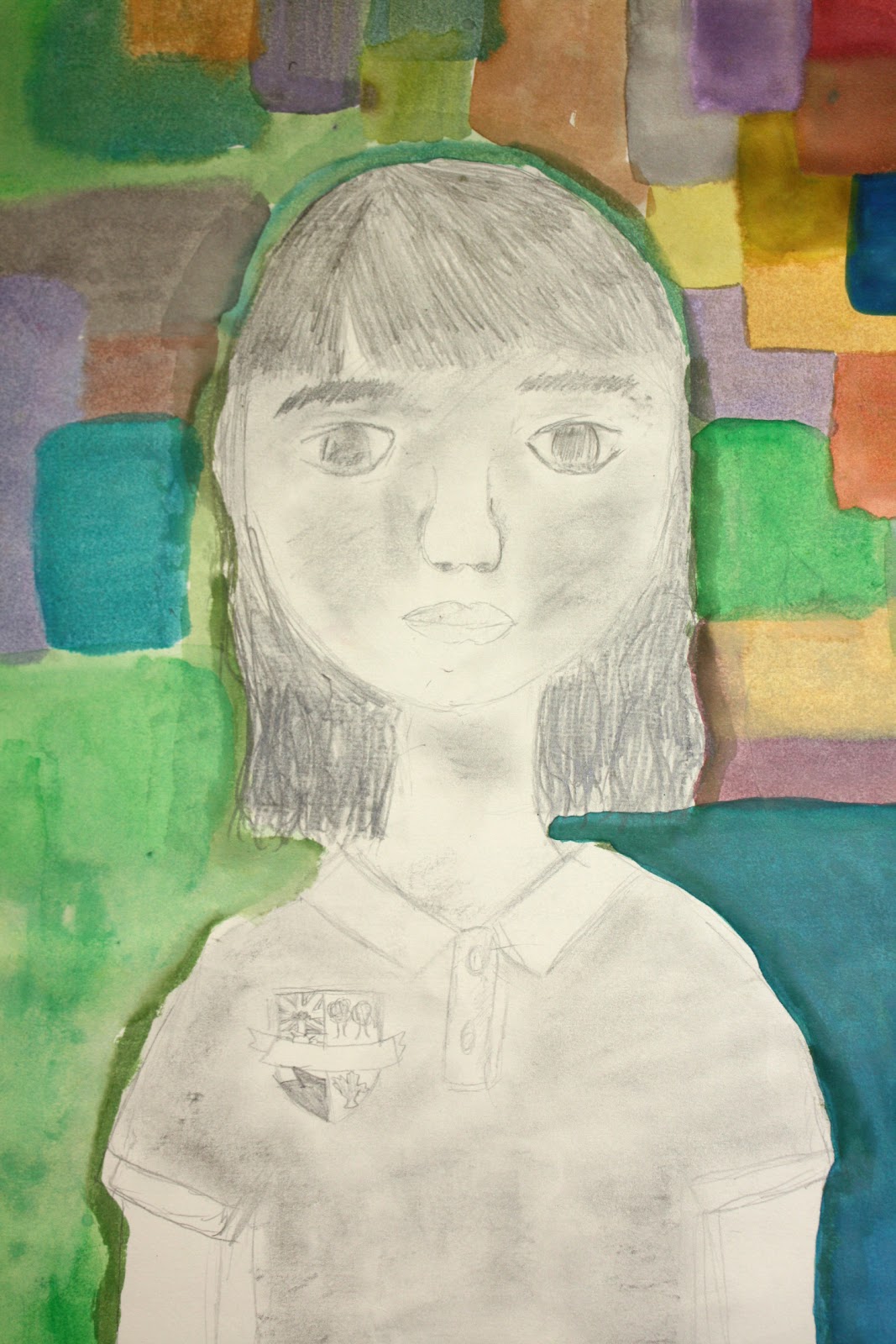 BCC Canada Art Studio: Grade 5 Self-portrait