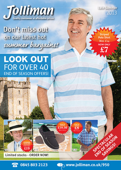 Jolliman Clothing - Quality Menswear at Affordable Prices : August 2013