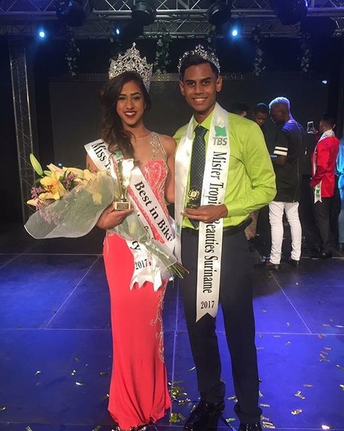 Miss and Mister Tropical Beauties Suriname 2017 crowned..Pageant Tv..On ...