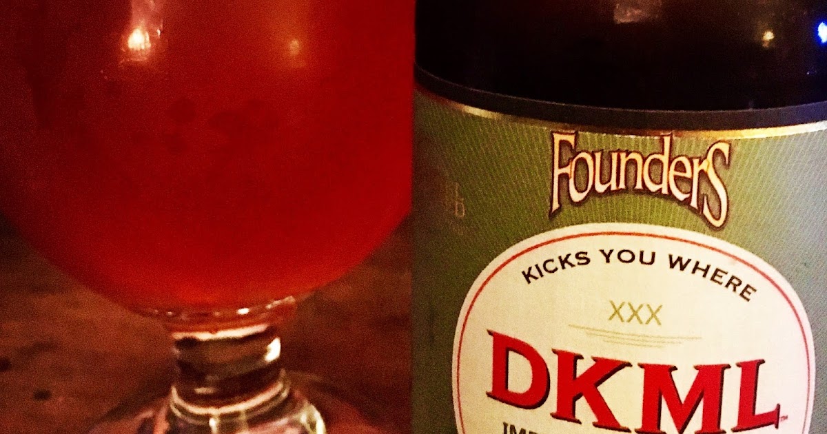 A Crafty Look: Beer Blog: Founders DKML