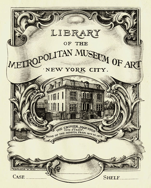 Ex Libris Argentina: Edwin Davis French. Estados Unidos (1851-1906)