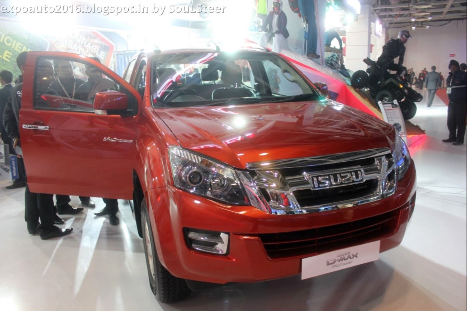 Auto Expo 2016 by SouLSteer: More pictures of Isuzu D-Max V-Cross 4x4 ...