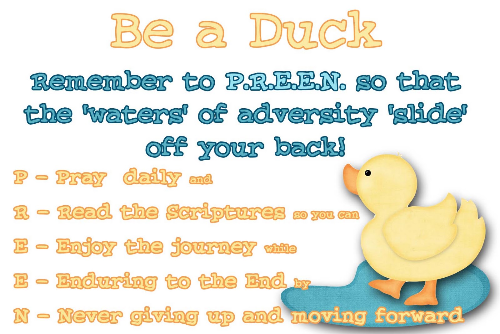 DewTHIS: Be a Duck!