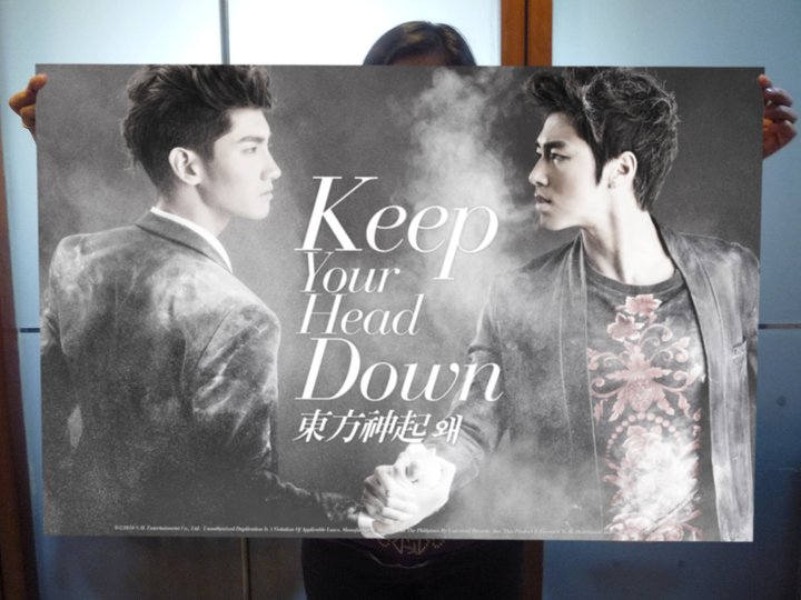 Universal Records Blog: TVXQ "Keep Your Head Down" Exclusive Freebies Days