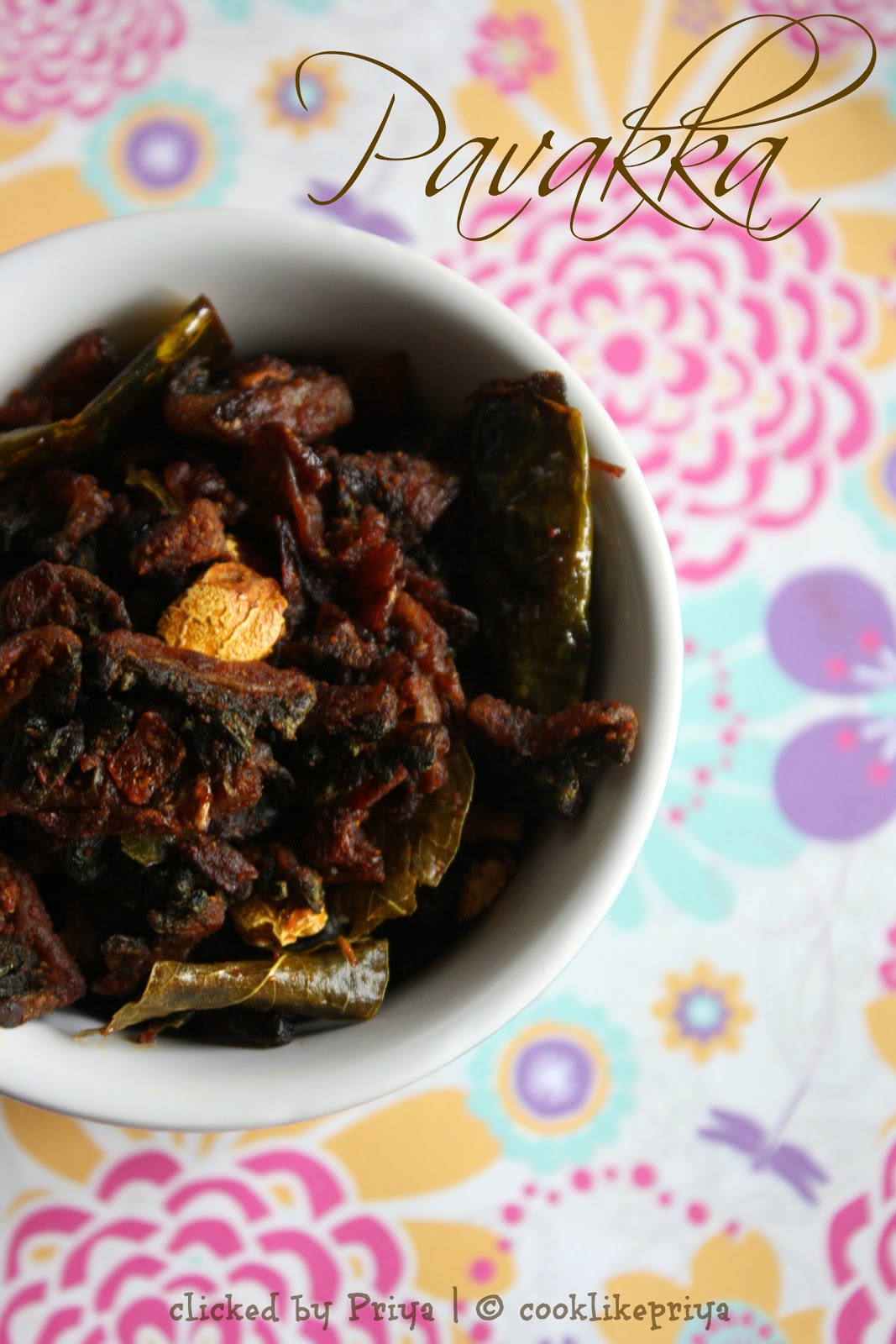 Cook like Priya: Pavakka Porriyal | Bitter Gourd Recipes | Pavakkai Pan Fry