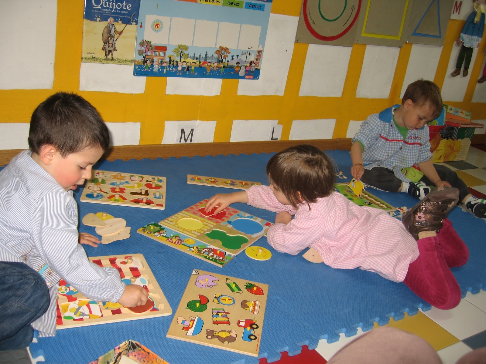 Espacio Duendes: Los rincones de juego y actividad