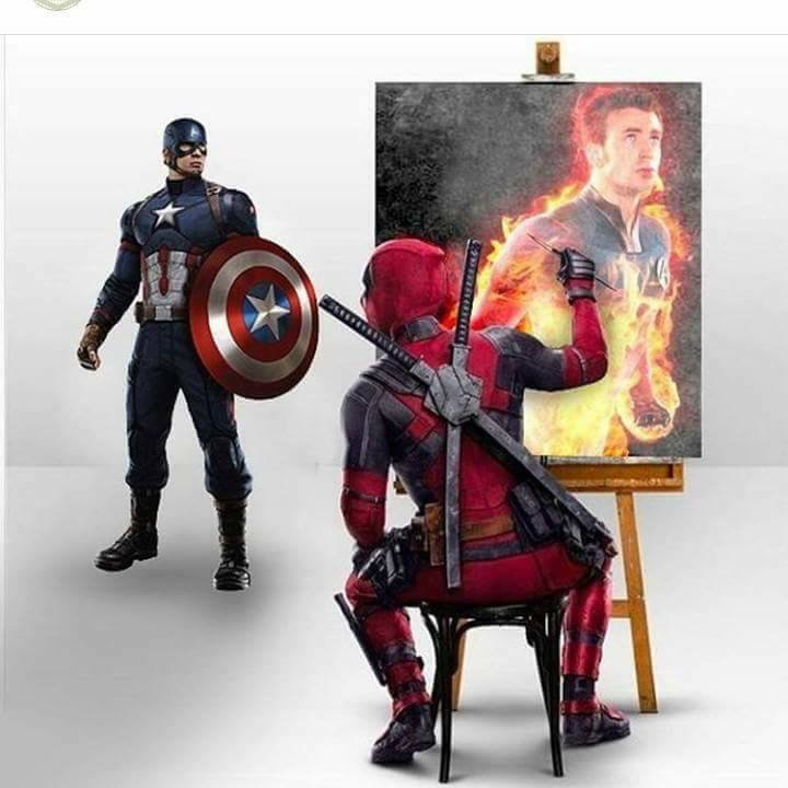 JIMSMASH ! ! !: DEADPOOL PAINTING PORTRAITS