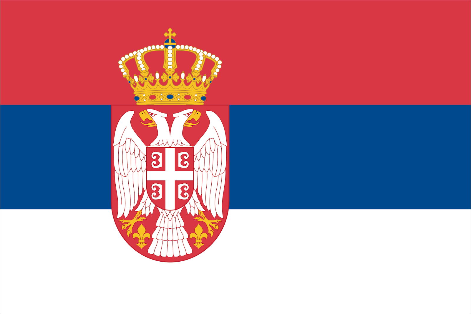 Zastava i grb Srbije - Serbian flag & coat of arms: Download Serbian ...