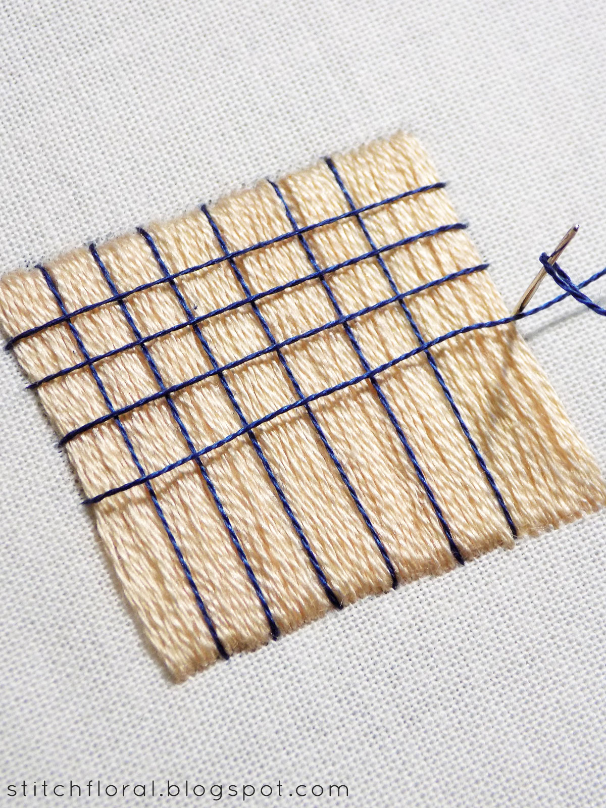 Lattice work basics - Embroidery Info