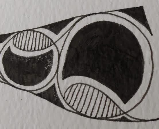 Creative Doodling with Judy West: Alphabet Series Pattern - O