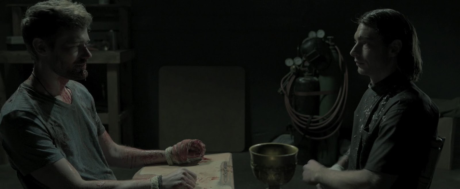 The Basement (2018) - Men Tied Up