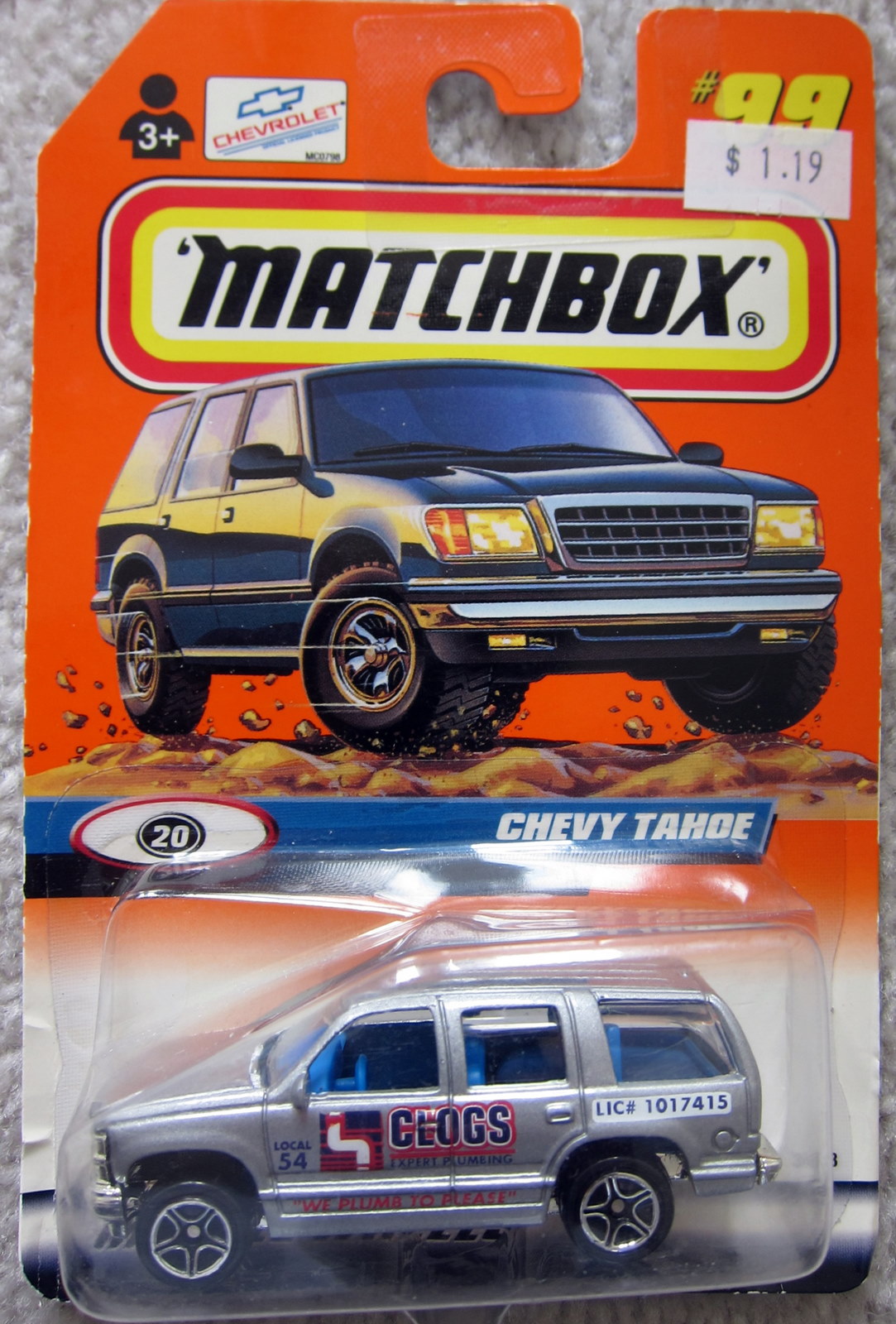 Mytoycars!: Matchbox Chevy Tahoe