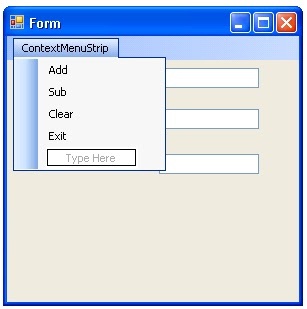 More for you: Context Menu Strip Control In C#