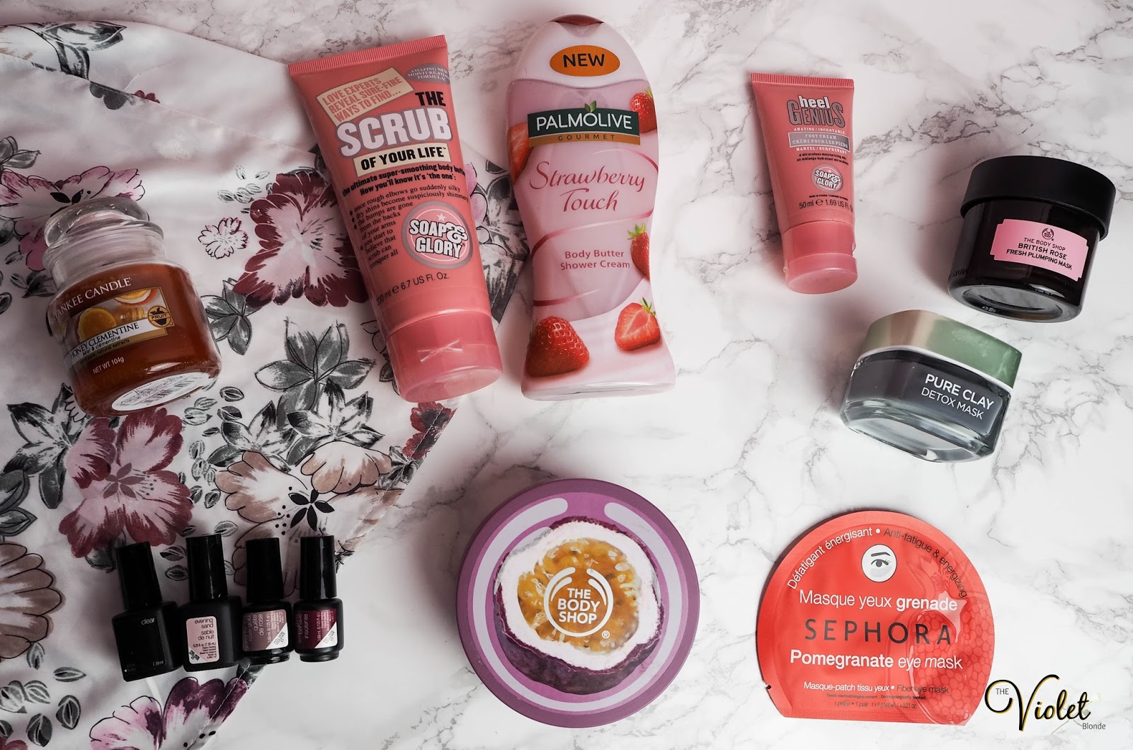 Pamper routine. - The Violet Blonde