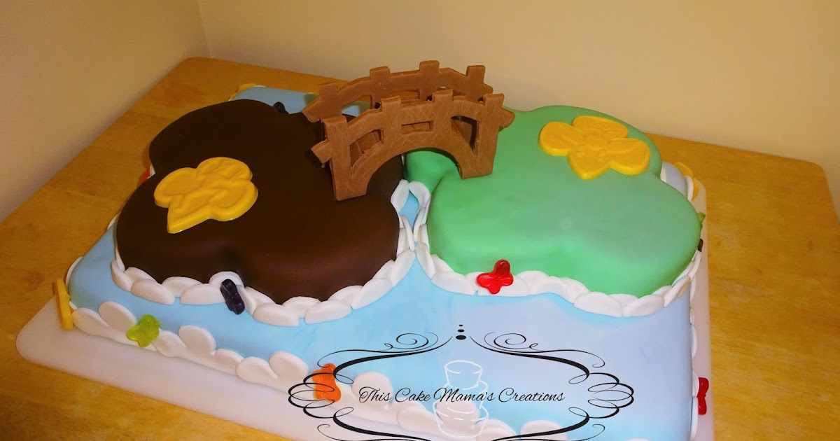 Cake Mama's Creations: A Bridge and Butterflies