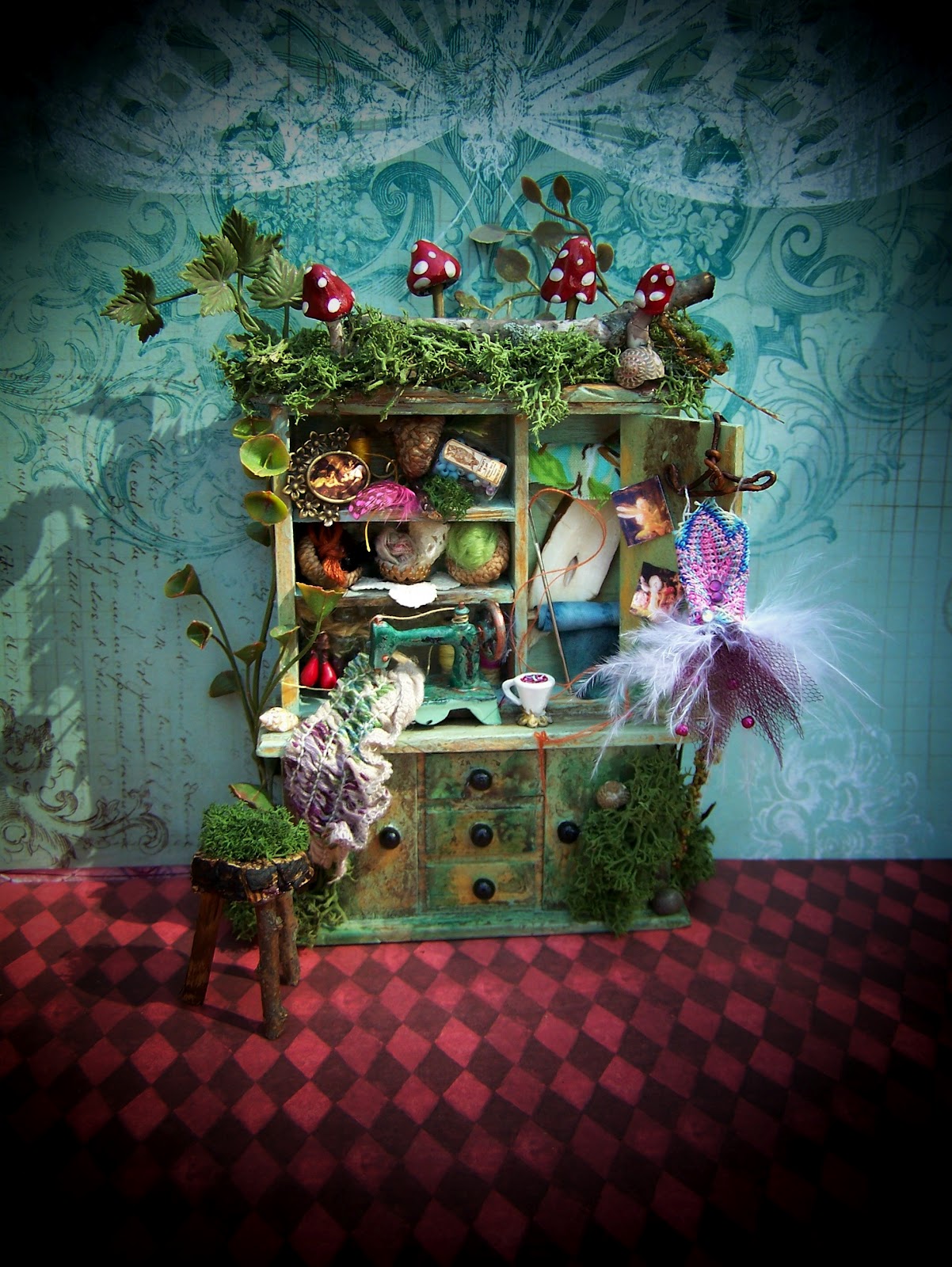 19th Day Miniatures Works in Progress: Spring in Illinois brings babies ...