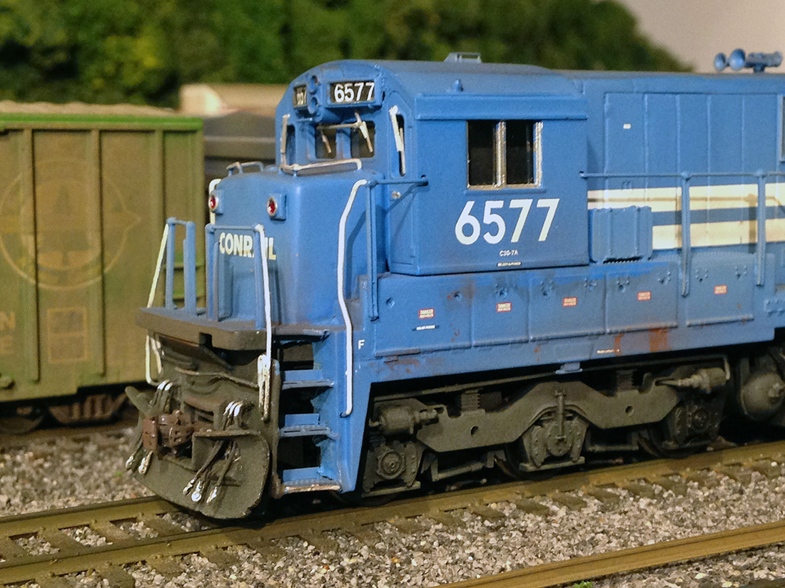 Conrail's Onondaga Cutoff: Modeling a Conrail C30-7A...